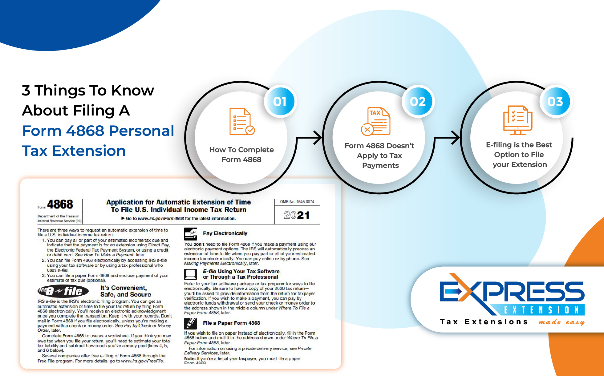 3 Things To Know About Filing A Form 4868 Personal Tax Extension Blog
